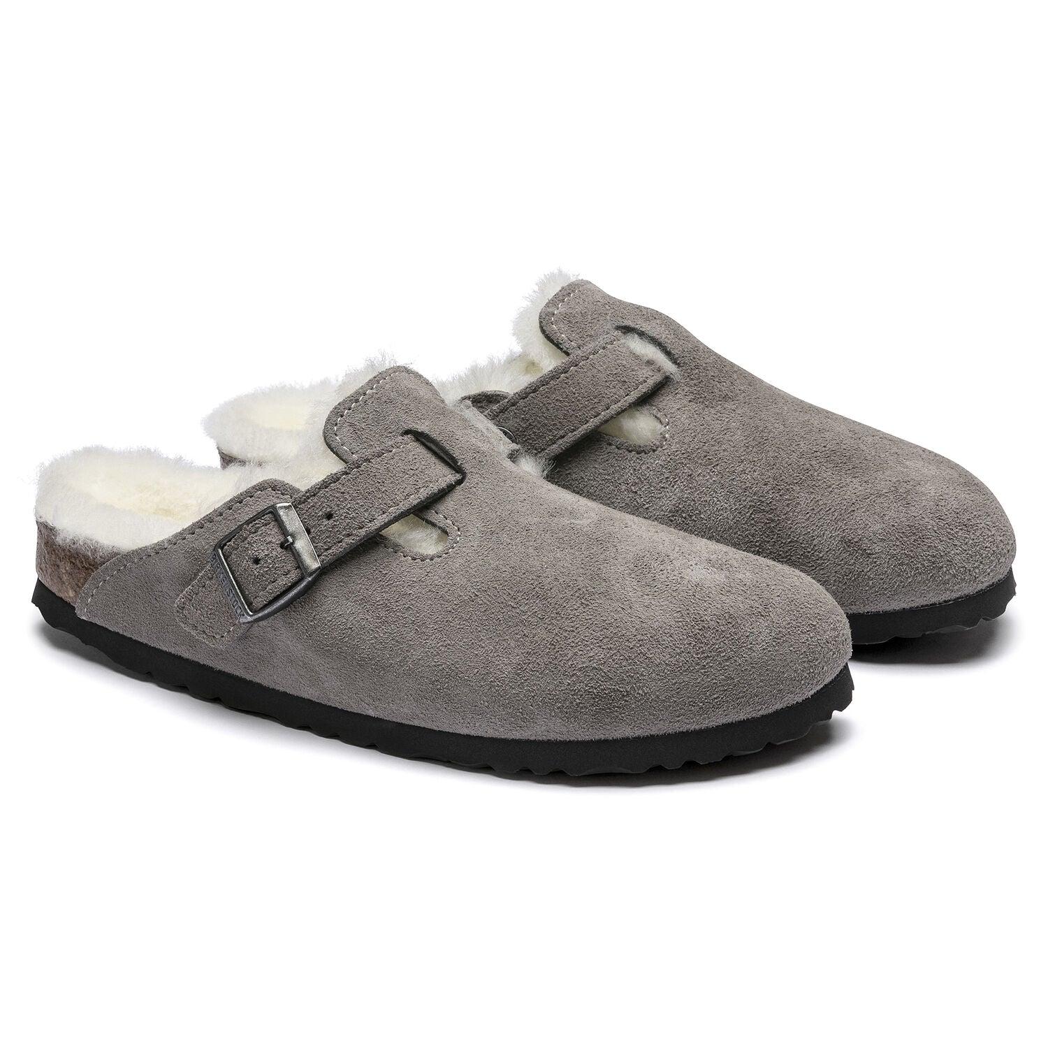 Boston Shearling : Stone Coin - Complete Birkenstock